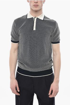 Altea Two-Tone Cotton Piqu&eacute; Polo size Xxl