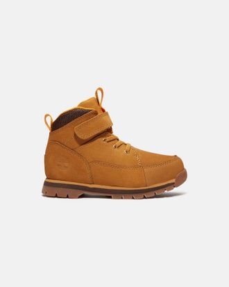 Timberland Euro Rock Boot mit Klettverschluss f&uuml;r Jugendliche in Gelb, Gelb, Gr&ouml;&szlig;e