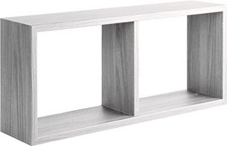 Homemania HOMSAN_045 Regal Morgana, Wanddekoration, Schlafzimmer, Büro-MDF, Eiche Imperial 70 x 30 x 15,5 cm