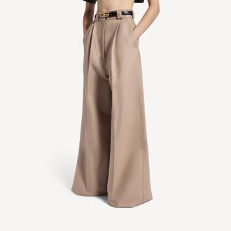 Balenciaga Ballroom E26 Trousers - Beige