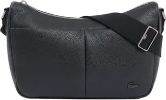 Lacoste Sac bandouli&egrave;re en cuir m&eacute;lang&eacute;