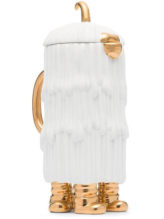 L'OBJET x Haas Brothers verseuse à café Djuna - Blanc