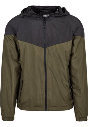 Urban Classics Allwetterjacke Urban Classics Herren 2-Tone Tech Windrunner (1-St)