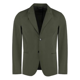 THE (ALPHABET) Einreihiger Zweiknopf-Blazer - - Jackets - Herren - Gr&uuml;n - S