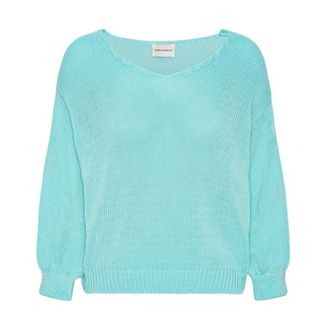 Americandreams Americandreams, Damen, Strickwaren, Blau, LGr&ouml;&szlig;e