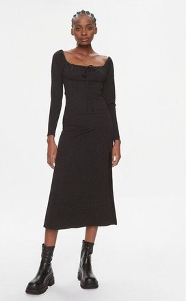 HUGO BOSS Kleid für den Alltag Navenda 50508645 Schwarz Regular Fit