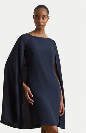Lauren Ralph Lauren Coctailkleid 253980921010 Dunkelblau Regular Fit