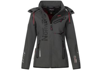 Geographical Norway Softshelljacke Damen Outdoor Windbreaker Regen Funktions Jacke RN