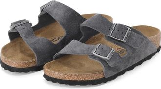 Birkenstock Femme, Chaussures, Gris, Taille: 40 EU Arizona