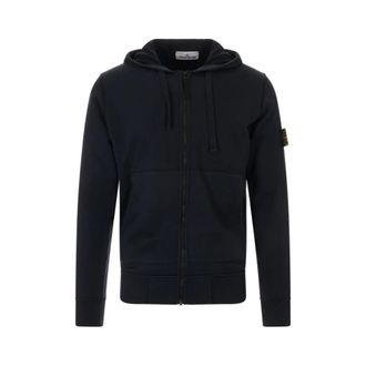 Stone Island Homme, Sweatshirts et sweats &agrave; capuche, Bleu, Taille: S SweaT-shirt zipp&eacute; &agrave; capuche