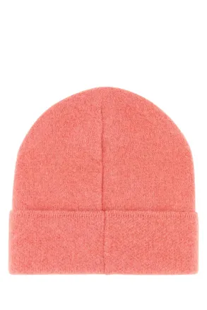 by FAR Womens Salmon Alpaca Beanie Hat Tfp Cuffie
