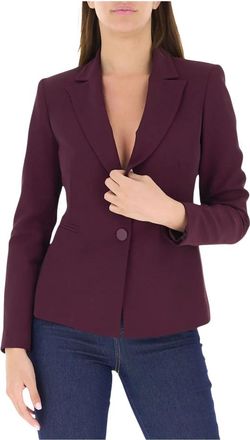 Rinascimento Femme, Vestes, Violet, Taille: 44 FR Blazer Monopetto