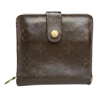 Louis Vuitton Pre-owned Leder-Portemonnaie - - Pre-owned - Damen - Braun - ONE SIZE