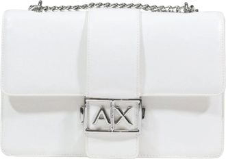 A|X Armani Exchange Femme, Sacs, Blanc, Taille: ONE Size Sac Messenger