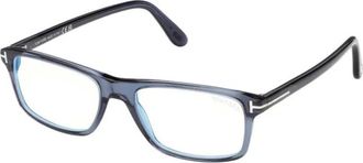 Tom Ford Homme, Accessoires, Bleu, Taille: 53 MM Optical Frame