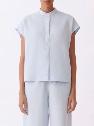 Fabiana Filippi Chemise Femme couleur Bleu Azur