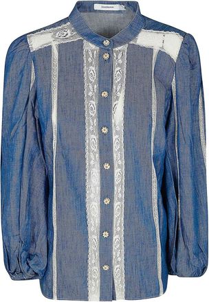 Zimmermann Chemise - Bleu
