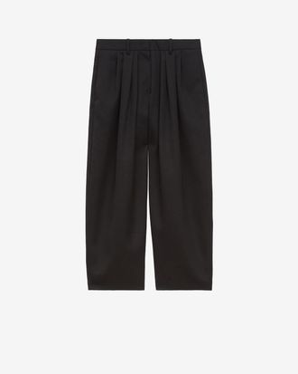 Isabel Marant Pantalon Janice En Laine - Femme - Noir - Taille36 - Isabel Marant