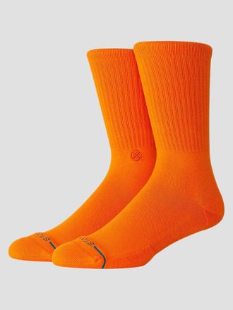 Stance Icon Socken neonorange