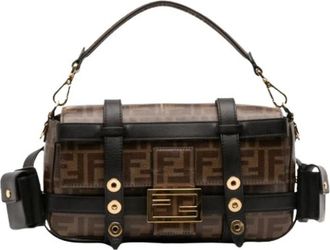 Fendi Sac bandouli&egrave;re doccasion - Femme - Pre-owned - Brun - Taille: ONE Size