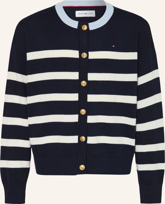 Tommy Hilfiger Strickjacke blau