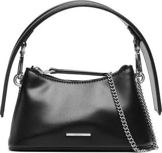 Calvin Klein Handtasche Ck Natural Micro Mini Bag K60K611022 Schwarz