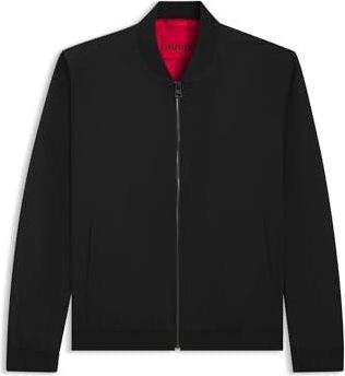 HUGO BOSS Hommes Ukashi232X Veste Slim Fit pliable avec doublure rouge