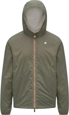 K-Way Homme, Vestes, Vert, Taille: S Veste R&eacute;versible Jake