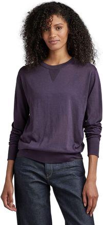 G-Star RAW Damen Core Round Neck Knitted Pullover