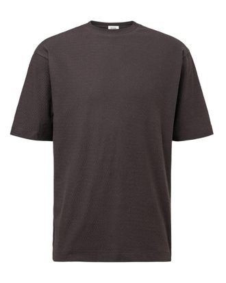 Drykorn T-Shirt aus Baumwolle und Stretch mit Zickzack-Muster in