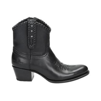 Sendra Western Schwarzer Lederstiefel - - Shoes - Damen - Schwarzk - 35 EU