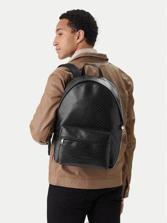 Calvin Klein Rucksack Emblem Aop Coated Backpack LV04D3313G Schwarz
