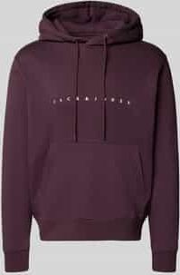 Jack & Jones Hoodie mit Label-Print