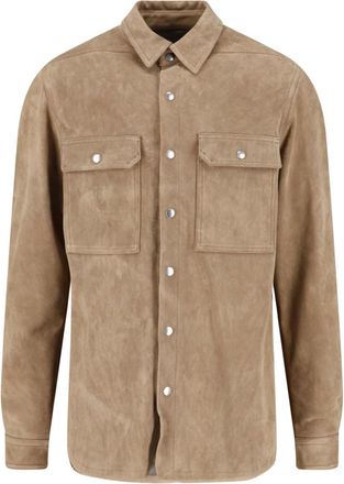 Rick Owens Wildlederjacke