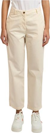 Tommy Hilfiger Femme, Pantalons, Beige, Taille: 40 FR Chinos Coupe Slim Jambe Droite D&eacute;lav&eacute;s