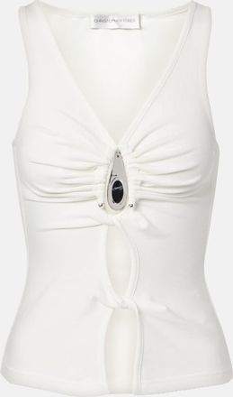 CHRISTOPHER ESBER Top aus Rippstrick