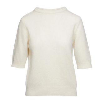 Wakakuu Icons Femme, Pulls, Beige, Taille: 40 FR Top London Wool Cashmere