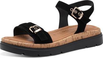 Tamaris Sandalette Damen Bequem schwarz,EU 37