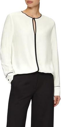 s.Oliver BLACK LABEL 2158545 Chemisier avec détails contrastés, 200, 48 Femmes