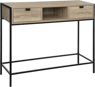 5five Simply Smart 5five Simply Smart - Console 2 tiroirs Aliaj Beige Atmosphera