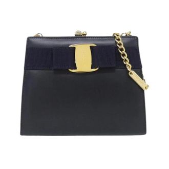 Ferragamo Pre-owned Calf Shoulder Bag - - Pre-owned - Damen - Blau - ONE SIZE