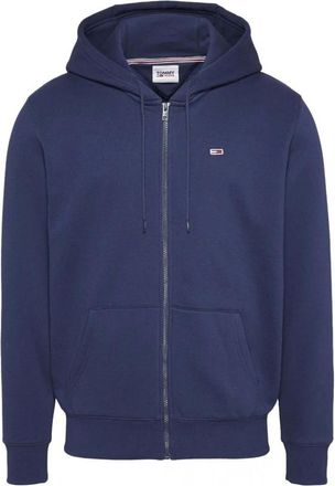 Tommy Jeans Homme, Sweatshirts et sweats &agrave; capuche, Bleu, Taille: M T-Shirt Logo Imprim&eacute; Coupe Slim