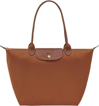 Longchamp Le Pliage Original L Tote Bag - Femme - Sacs - Brun - Taille: ONE Size