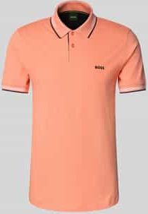 HUGO BOSS Poloshirt mit Label-Detail Modell Paul