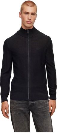 BOSS Herren Avac_FZ, Black1, 3XL EU