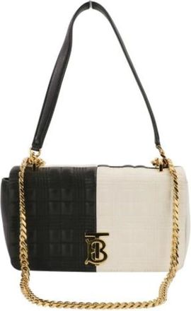Burberry Pre-owned Lola Small Leather Shoulder Bag - Femme - Pre-owned - Blanc - Taille: ONE Size