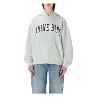 Anine Bing Femme, Sweatshirts et sweats &agrave; capuche, Gris, Taille: 38 FR SweaT-shirts &agrave; capuche