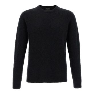 Roberto Collina Rundhals-Pullover - - Knitwear - Herren - Schwarzk - XL