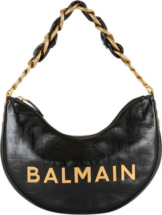 Balmain Sac Moon Souple 1945 - Femme - Sacs - Noir - Taille: ONE Size