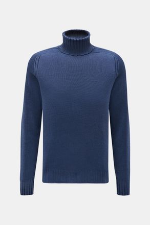 04651/ Herren - Rollkragenpullover Foggy Turtle graublau